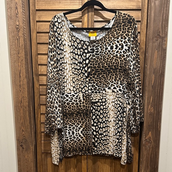 Ruby Rd. | Tops | Ruby Rd Animal Print Tunic Top | Poshmark